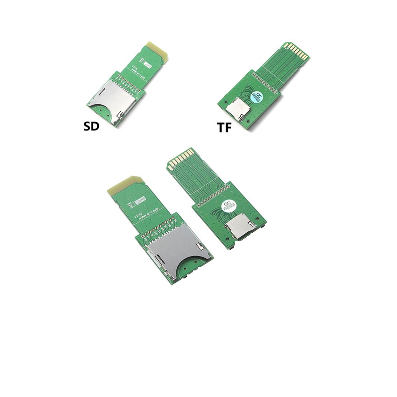 China TF/SD to SD card extension board SD test card set TF card test ...