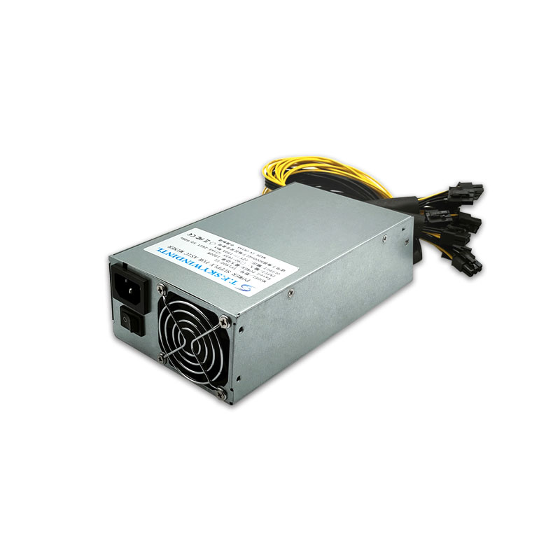 China 1800W psu 12v power supply Platinum Antminer APW3 Mining Power ...